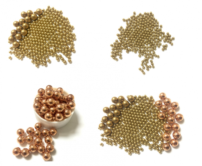 Palle di rame pure solide di H62 H65 piccole per il peso leggero di ...